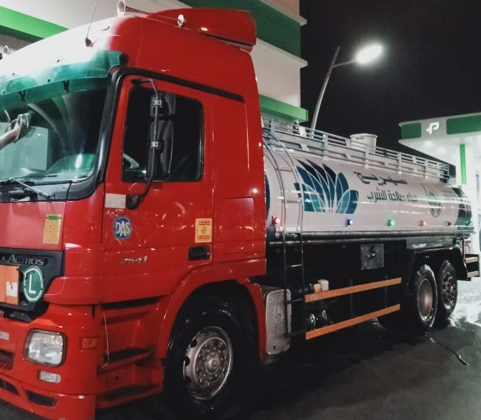 طلب وايت ماء جنوب الرياض 18 طن صالحة للشرب - توصيل سريع